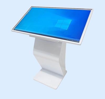 China 65 Inch Digital Signage 4K UHD LCD IR Interactive Digital Signage For Showroom for sale