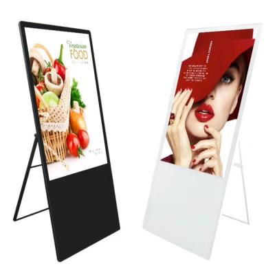 China 50 Inch Portable Indoor Digital Signage Screen High Contrast All Weather Operation for sale