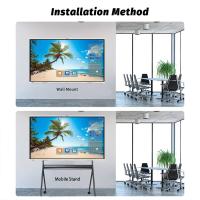 China Customizable Touch Screen White Board Multi Touch Interactive Whiteboard RoHS for sale