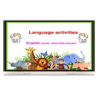 China OEM Interactive Touch Screen Board 65 Inch with Custom Logo and UI for sale