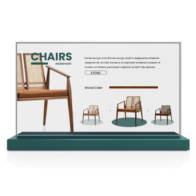 China Customizable Transparent OLED Display With 38–45% Transparency Ultra Slim Panel Design for sale