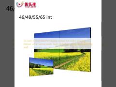 55 inch 3.5mm border display screen lcd video splicing indoor ultra narrow seam high-definition physical advertising wall