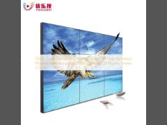 700nit Seam Indoor Ultra Narrow Border 46 High Definition Physical Advertising Video Splicing Wall LCD Display Screen 3.5mm