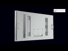 43 inch ip66 waterproof outdoor digital signage 4k uhd for retail storefronts