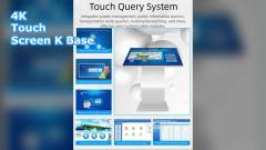 55 Inch 4K IR Touch Screen K Base Display