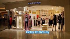 43 Inch Portable Outdoor Digital Signage Display