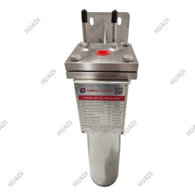 China COOL-DT-45-6/625-400 Sample Cooler with Inconel625 Nickel-Based Alloy and Double-Layer Spiral Tube Design for Efficient Heat Transfer for sale