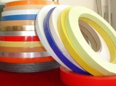China solid color ABS Formica Edge Banding Tape for Particle Board for sale