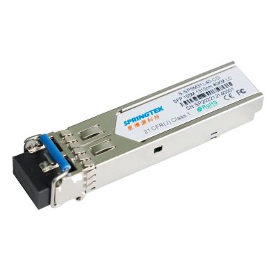 Cina 155Mbps 1310nm 40km SFP Optical Transceiver Module in vendita