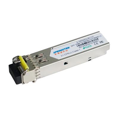 Cina modulo ottico del ricetrasmettitore di 155M T1550/R1310nm 80km BIDI SFP in vendita