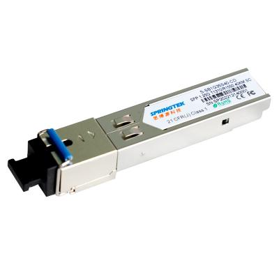 Cina Modulo ottico 1.25G T1310/R1550nm 40km del ricetrasmettitore dello Sc BIDI SFP in vendita