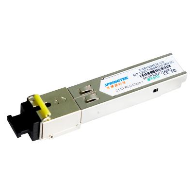 Cina 1.25G T1550/R1310nm 3km BIDI SFP Optical Transceiver Module in vendita