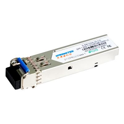 Cina 1.25G T1310/R1490nm 20km BIDI SFP Optical Transceiver Module in vendita