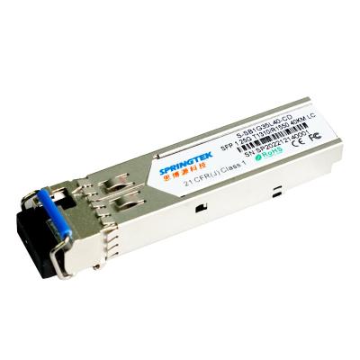 Cina 1.25G T1310/R1550nm 40km BIDI SFP Optical Transceiver Module in vendita
