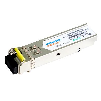 Cina 1.25G T1550/R1310nm 3km BIDI SFP Optical Transceiver Module in vendita