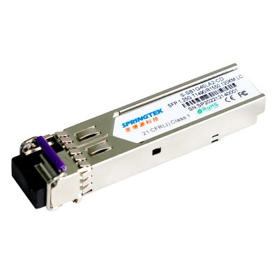 Cina modulo ottico del ricetrasmettitore di 1.25G T1490/R1550nm 120km BIDI SFP in vendita