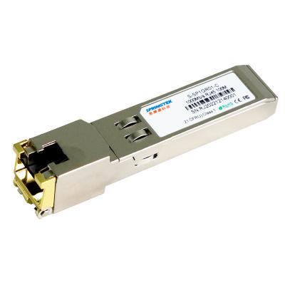 Cina 1000BASE-T Copper 100m SFP Optical Transceiver Module in vendita