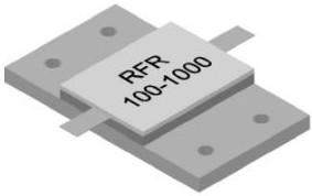 China resistor feito sob encomenda 6.35*9.5mm da montagem da flange de 150ppm/C 75w à venda