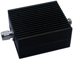 China 100 Watt 50 Ohm VSWR 1.2 1.3 Coaxial Fixed Attenuators DC-3 DC-6 120×100×60mm for sale