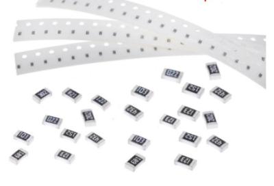China 50ohm 100ohm 1W 5W Chip Resistance 1.6*3.2mm 2.5*3mm à venda