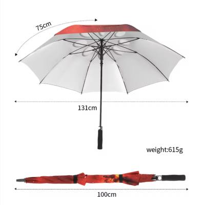 China Pongee 190T Fabric UPF 50+ Windproof Compact Foldable Umbrella for Travel for sale
