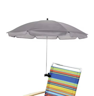 China Outdoor Balcony Umbrella With Clamp Sturdy Construction Clamp Sun Umbrell for sale