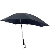 China Foldable Hiking Umbrella Hands Free Compact With Adjustable Strap Type for sale