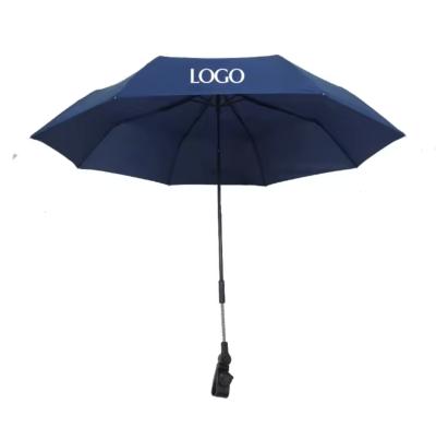 China Foldable Hiking Umbrella Hands Free Compact With Adjustable Strap Type for sale