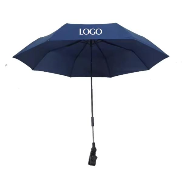 Quality Foldable Hiking Umbrella Hands Free Compact With Adjustable Strap Type for sale