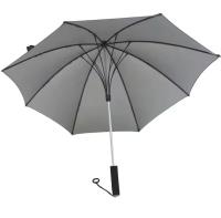 Quality UV Protection Hands Free Hiking Umbrella Foldable With Zipper Closure Mesh for sale