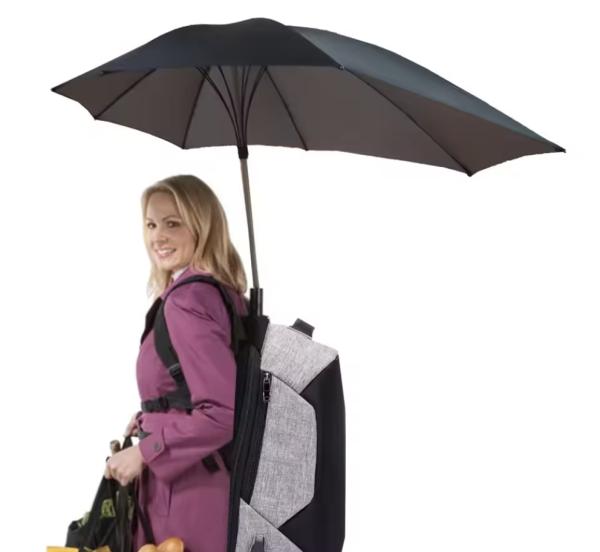 Quality Black High Durability Hiking Backpack Umbrella Ultralight Backpacking Umbrellas for sale
