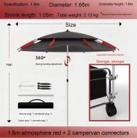 Quality Outdoor Commercial Patio Umbrellas With 3M*3M Dia Umbrella Radii 10Lbs Weight for sale