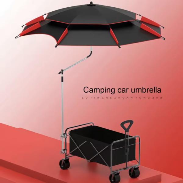 Quality Weather Resistant Commercial Cantilever Umbrella Aesthetic With Marble Stone Base for sale