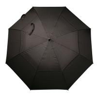 China Compact Wind Resistant Golf Umbrella Strong With Double Layer Canopy for sale