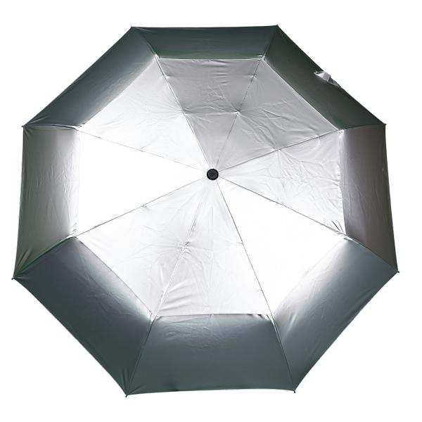 Quality Lightweight Folding Golf Umbrella With EVA Foam Handle And Double Canopy Design for sale