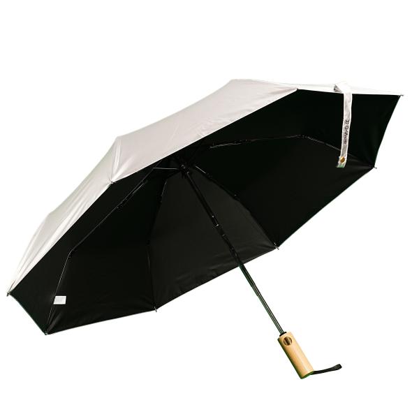 Quality Portable Strong Folding Umbrella Waterproof Design With Black Big Pole for sale