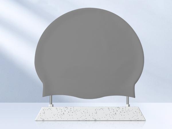 Quality Customizable Logo Colors Silicone Swim Cap 17 In-Stock Colors Flexible for sale