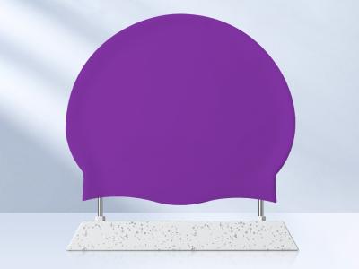 China Gorro de natación de silicona con colores de logotipo personalizables, 17 colores en stock, personalización flexible, producción rápida en venta