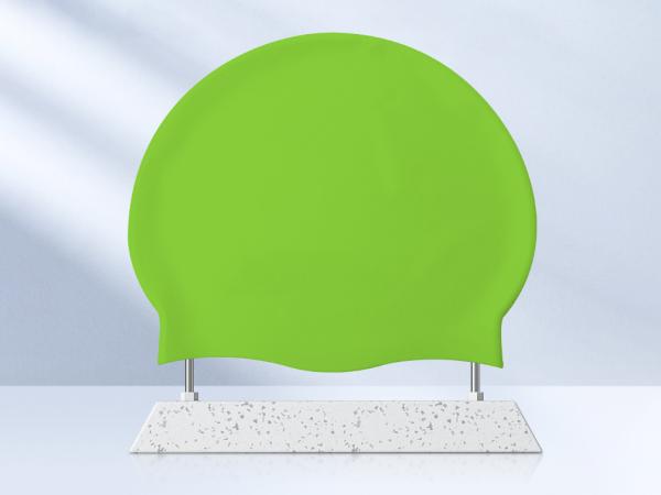 Quality Customizable Logo Colors Silicone Swim Cap 17 In-Stock Colors Flexible for sale