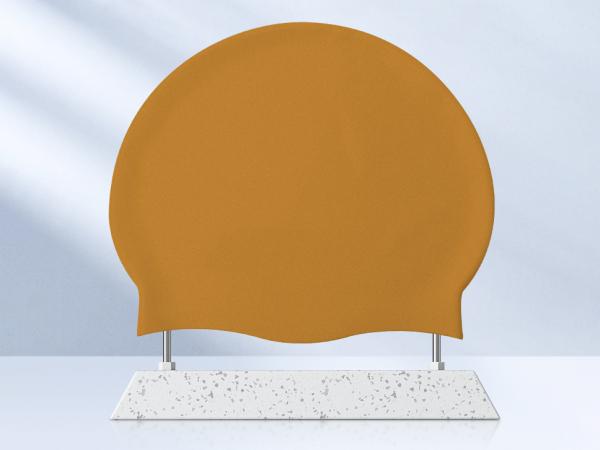 Quality Customizable Logo Colors Silicone Swim Cap 17 In-Stock Colors Flexible for sale