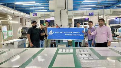 China High Speed LED Strip Light Production Line  68 Heads SMT LED Light Making Machine for sale