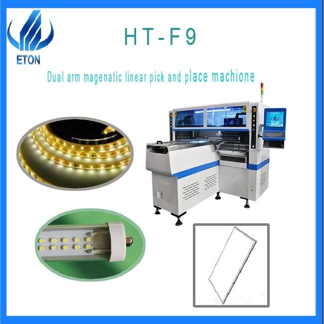 250000CPH LED high speed pick and place machine dual arm magnetic linear motor 0