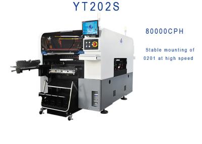 Cina Più alta MACCHINA del montaggio dell'ESPOSIZIONE del CIRCUITO di accuratezza LED di riconoscimento del montaggio 0201 minimi in vendita