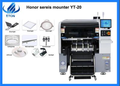 China High Speed SMD Mounter Min 0201 - 40*40mm Double Module Head Pick And Place Machine for sale