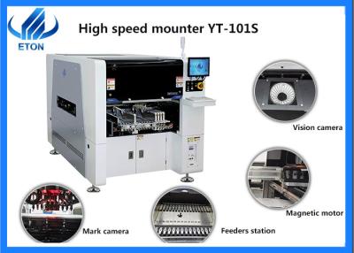 China NEW designed PCB making mounter Min 0201-40*40mm SMT pick and place machine for sale