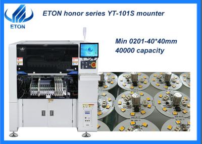China LED lighting 0201 chip high precision easy operate SMT pick and place machine for sale