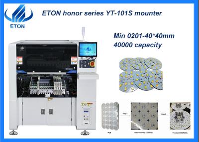 China 0201 LED chip 1700 kg SMT CE CCC SIRA pick and place machine for sale
