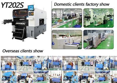 중국 20 머리들 전기적인 보드 SMT 선택 플레이스 기계 자동 SMT 탑재기 판매용