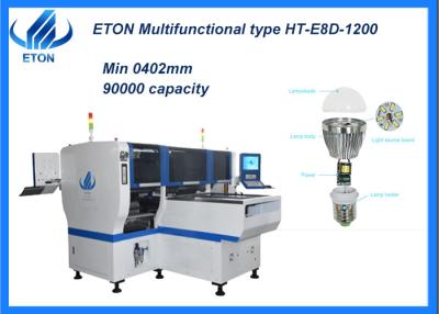 Motor magnético linear LED Bulb Tube Strip Light Making Machine Modulo duplo 90000CPH 8KW