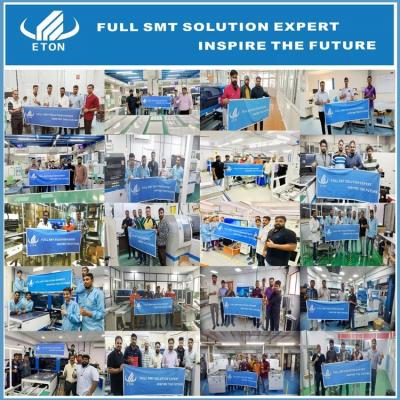 China magnetic linear motor SMT Mounting Machine 45000CPH PCB Assembly Machine With 10 Head for sale